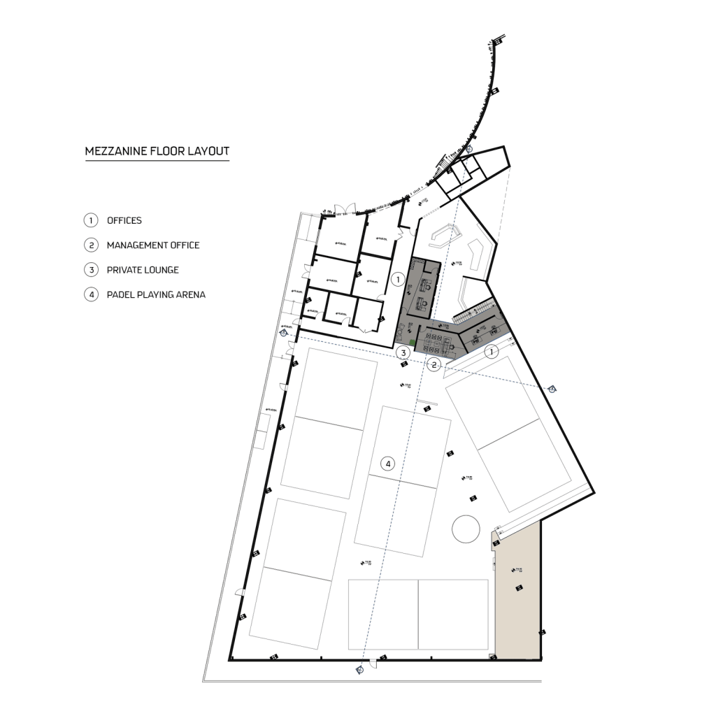 Padel Town Sports Club - Parisa Interiors